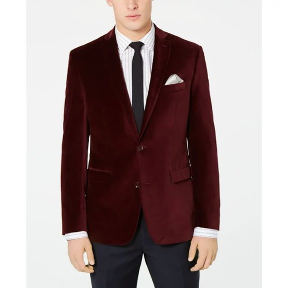 Bar III | Suits & Blazers | Nwt Bar Iii Velvet Slimfit Sport Coat Size ...